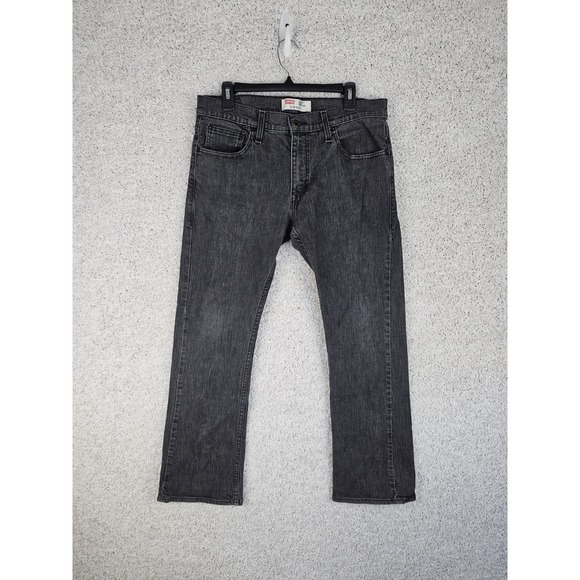 Levi's | Jeans | Vintage Levis 57 Slim Boot Cut Black Jeans Mens 34x30 ...